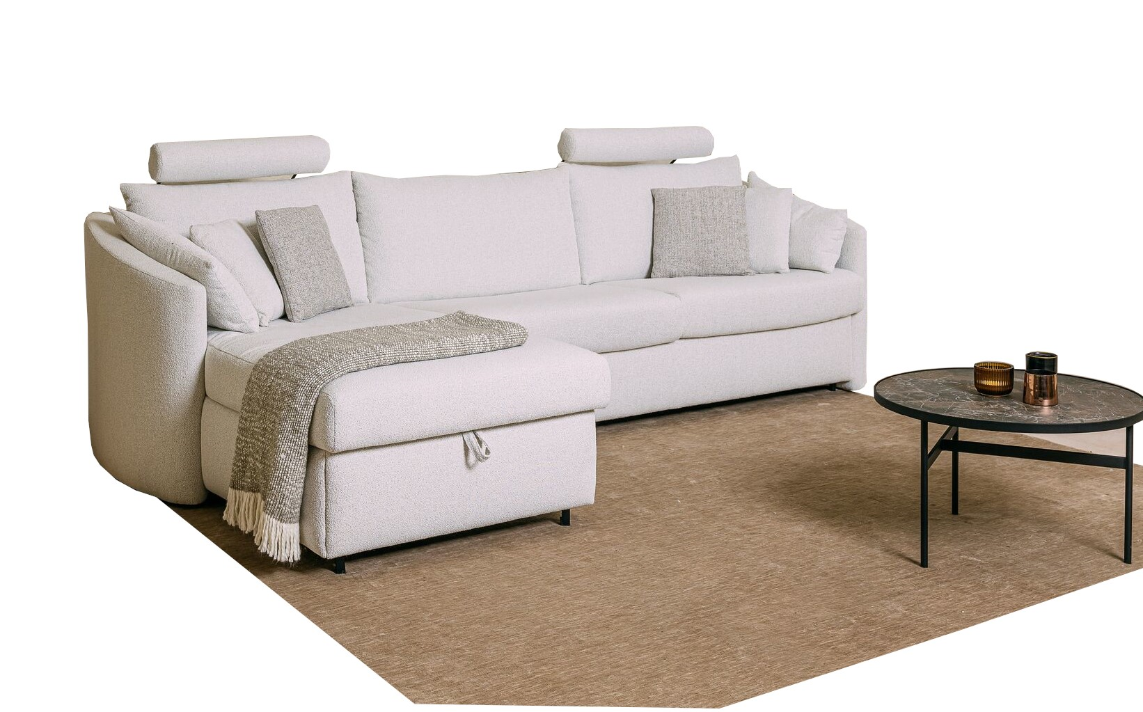 Hoek Zetelbed Elegance - Meubelen Jonckheere