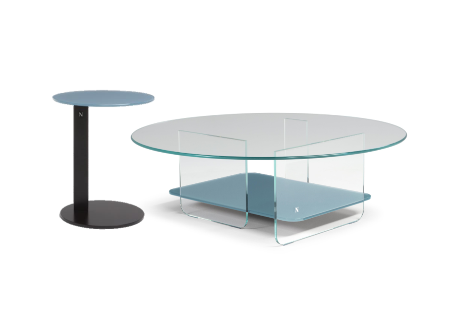 Salontafel + Bijzettafel Cava Havenly Natuzzi Italia Toonzaalmodel ...