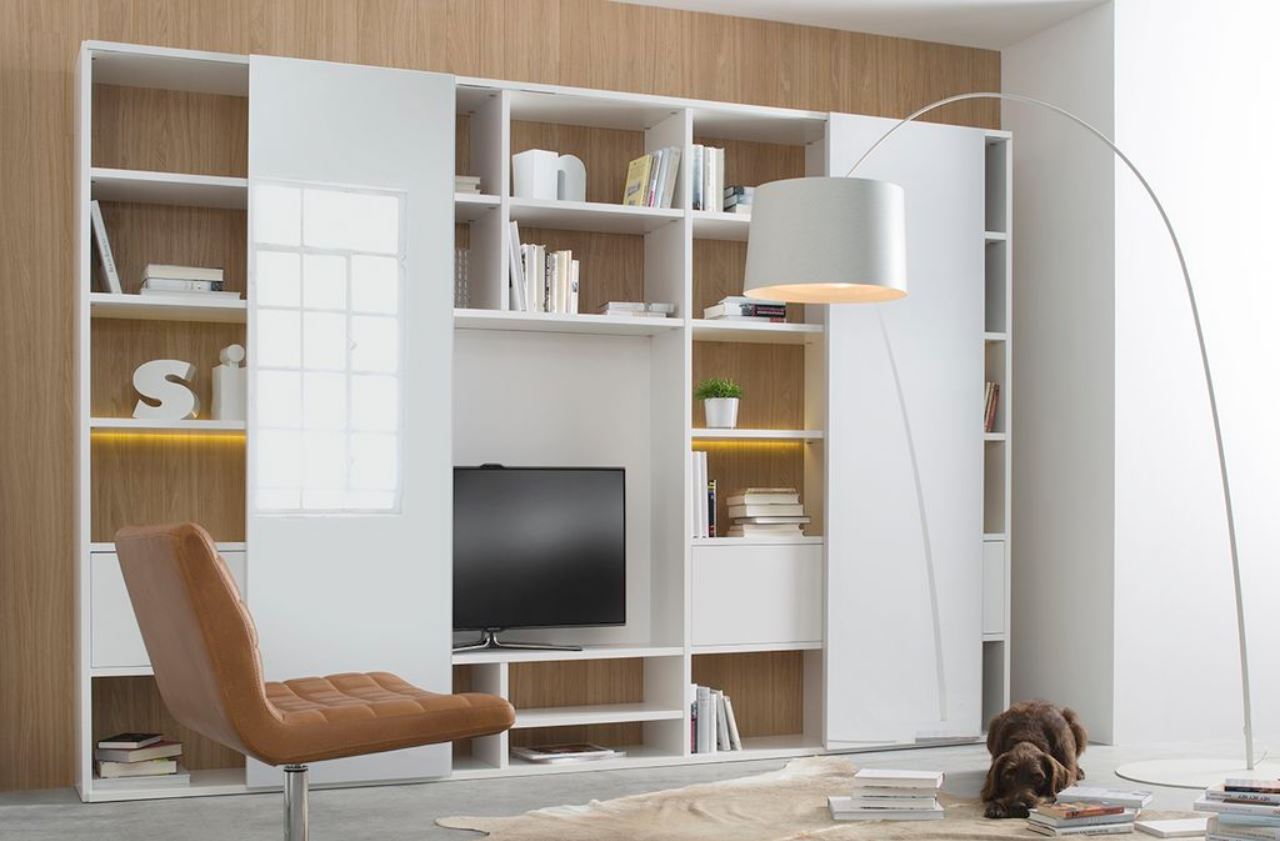 Wandkasten zijn praktisch en helemaal in