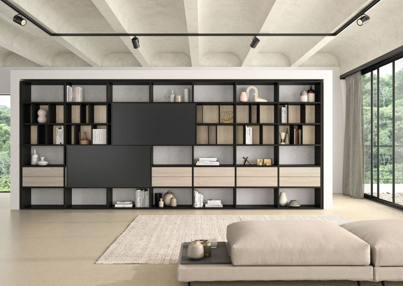 Wandkasten zijn praktisch en helemaal in