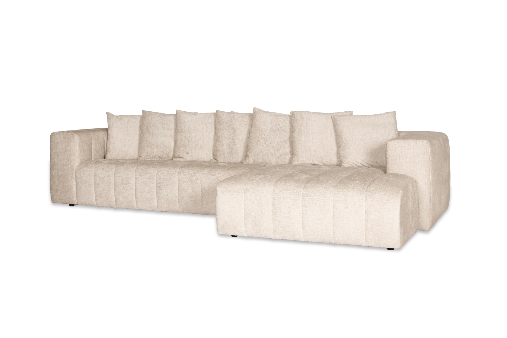 Zetel Trento met longchair - Meubelen Jonckheere