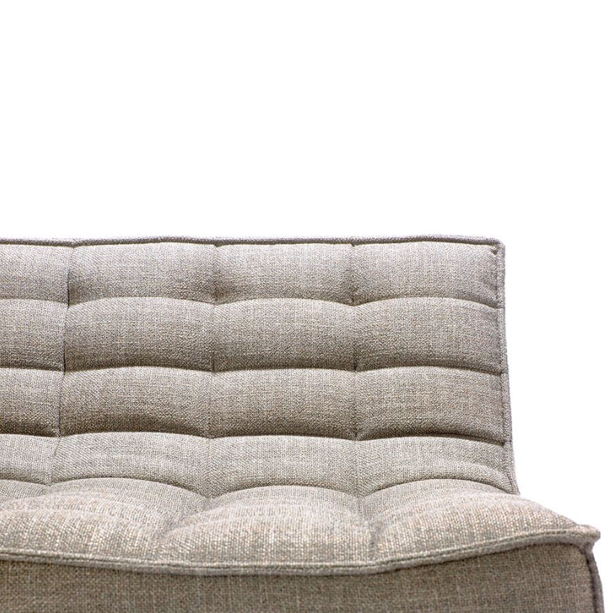 N701 Sofa 2 Seater Beige Ethnicraft - Meubelen Jonckheere