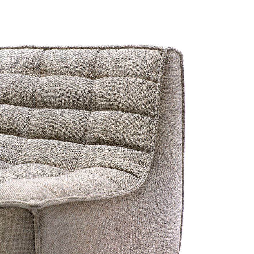 N701 Sofa 2 Seater Beige Ethnicraft - Meubelen Jonckheere